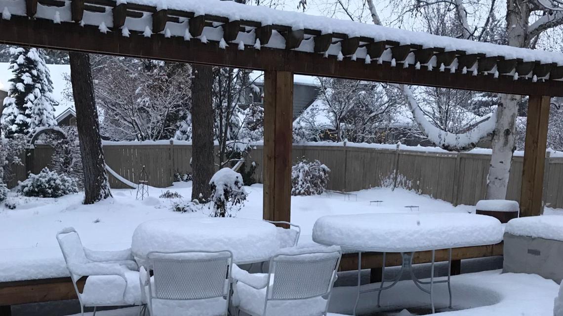 Snow totals for Spokane, North Idaho during Dec. 30 storm | krem.com