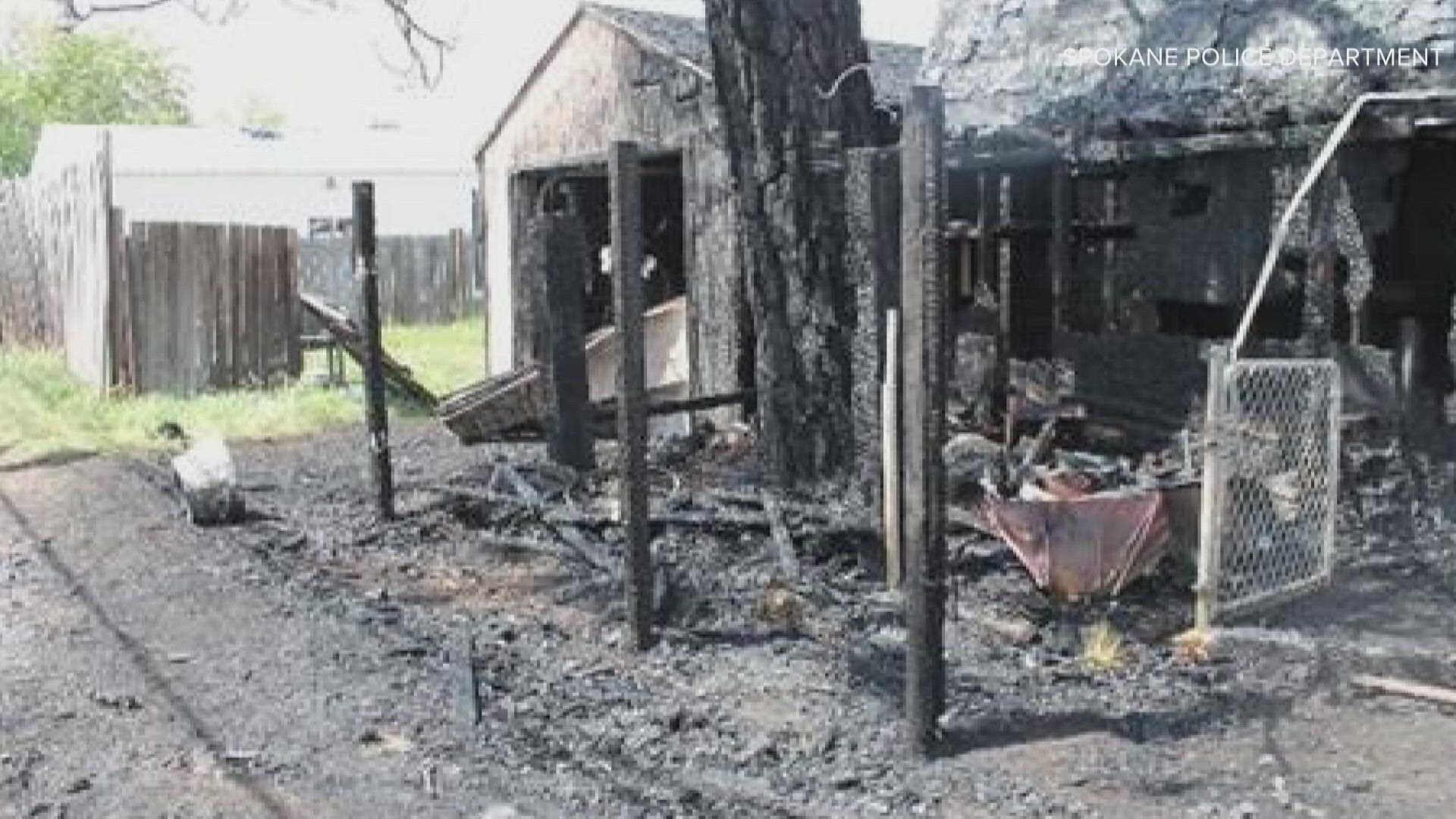 Spokane police arrest arson suspect accused of starting North Spokane fire | krem.com