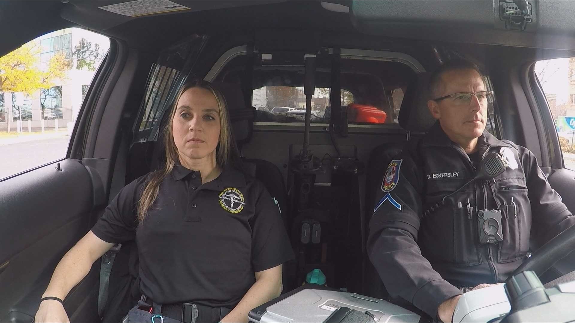 Spokane Police mental health unit proves effective in the city | krem.com