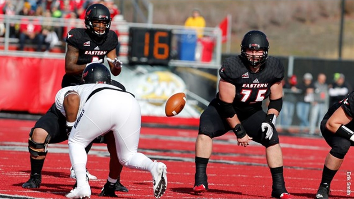 Eric Barriere passes for 326 yards, 3 TDs, EWU swamps Idaho 38-14 ...