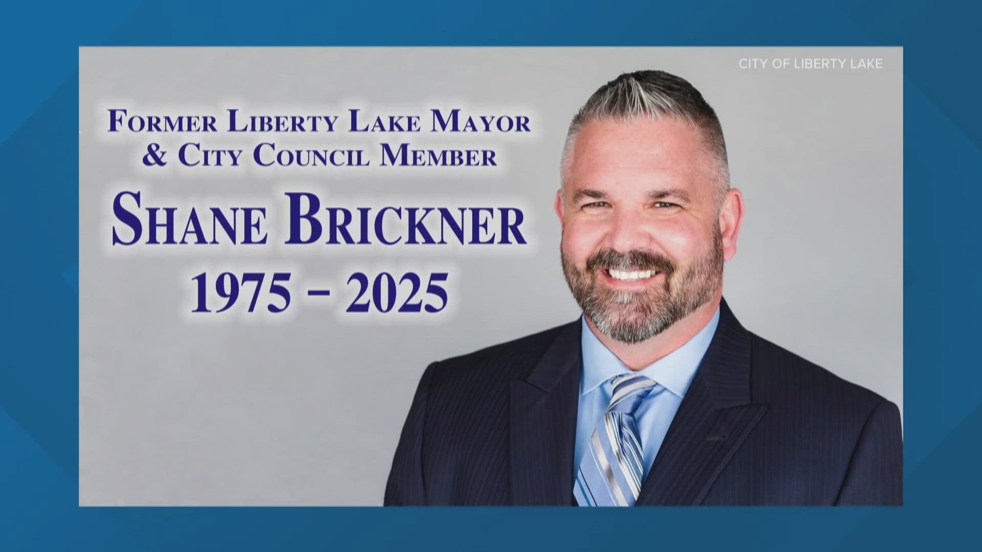 Liberty Lake mourns former Mayor Shane Brickner's death | krem.com