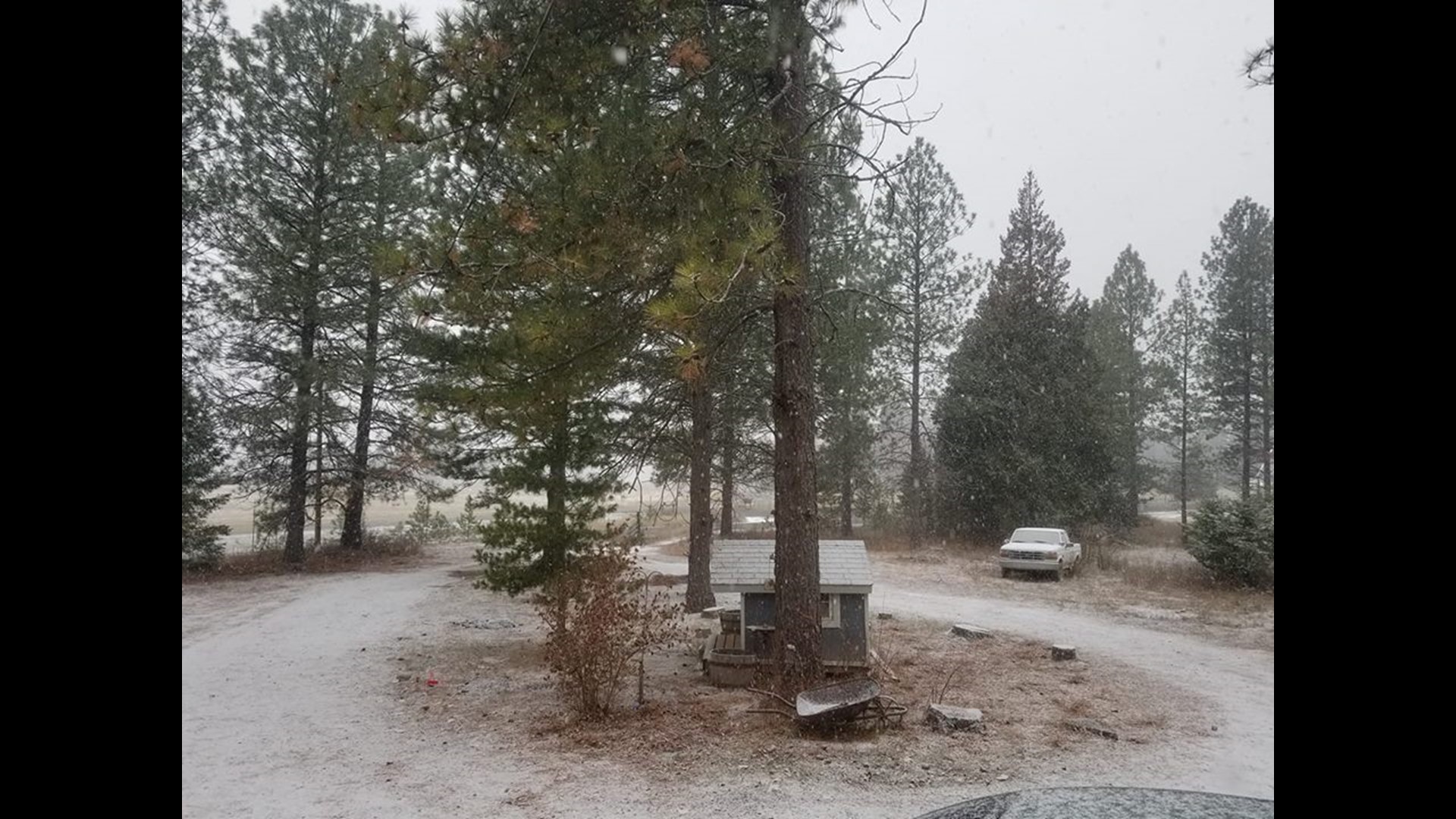 First snowfall in Spokane, parts of Inland Northwest | krem.com