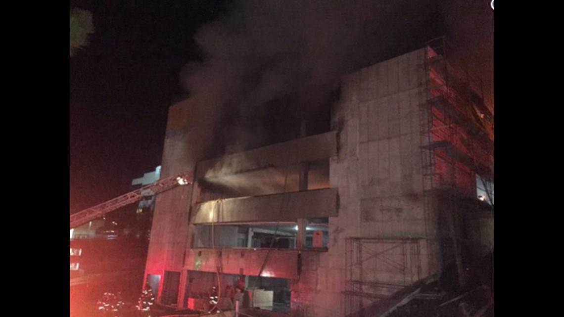 Parking structure fire near Sacred Heart caused significant damage ...