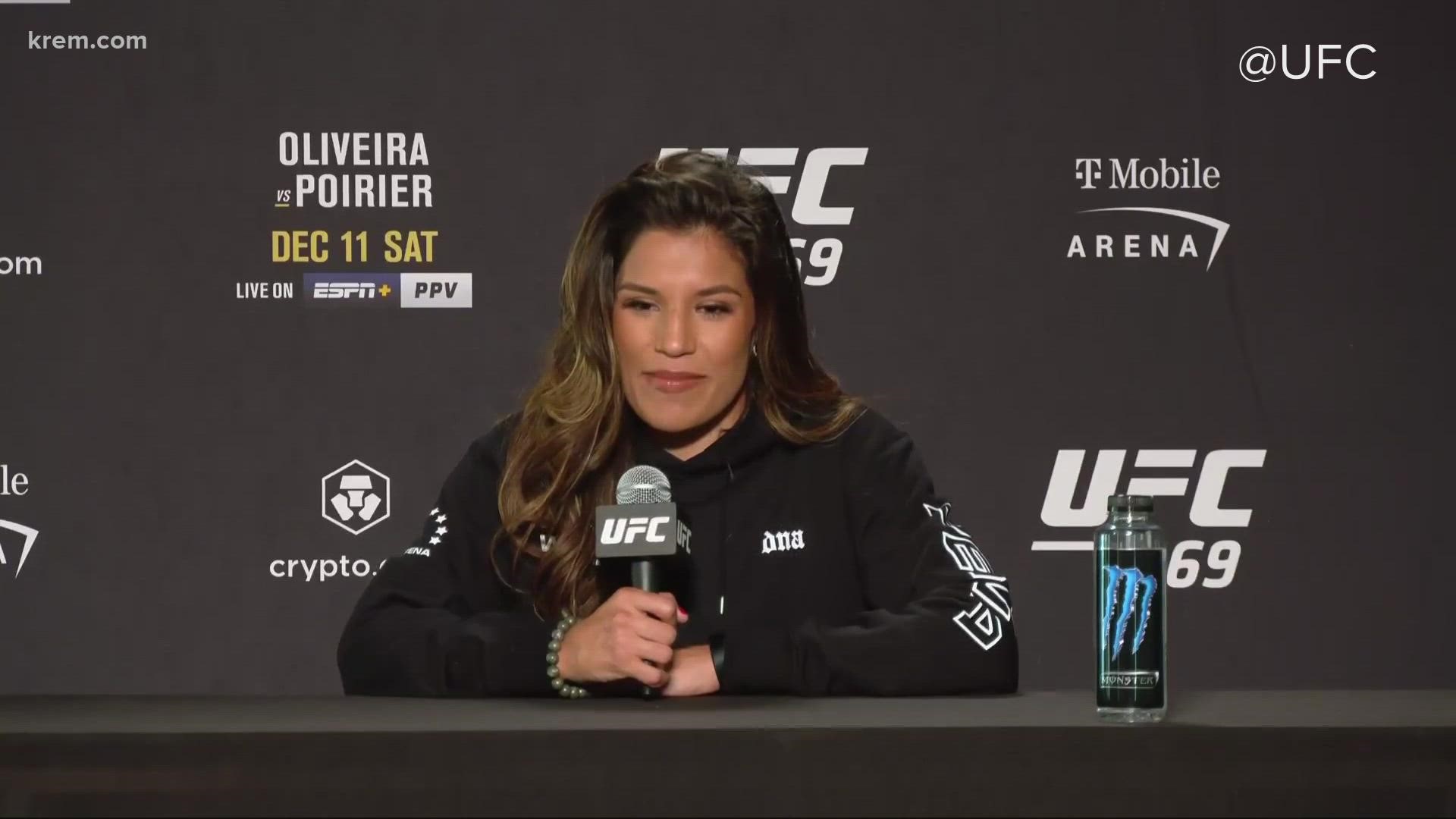 Spokane native Julianna Peña's fight against Amanda Nunes happening ...