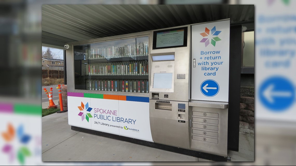 Spokane Library 24/7 kiosk is the only one of its kind in Washington ...