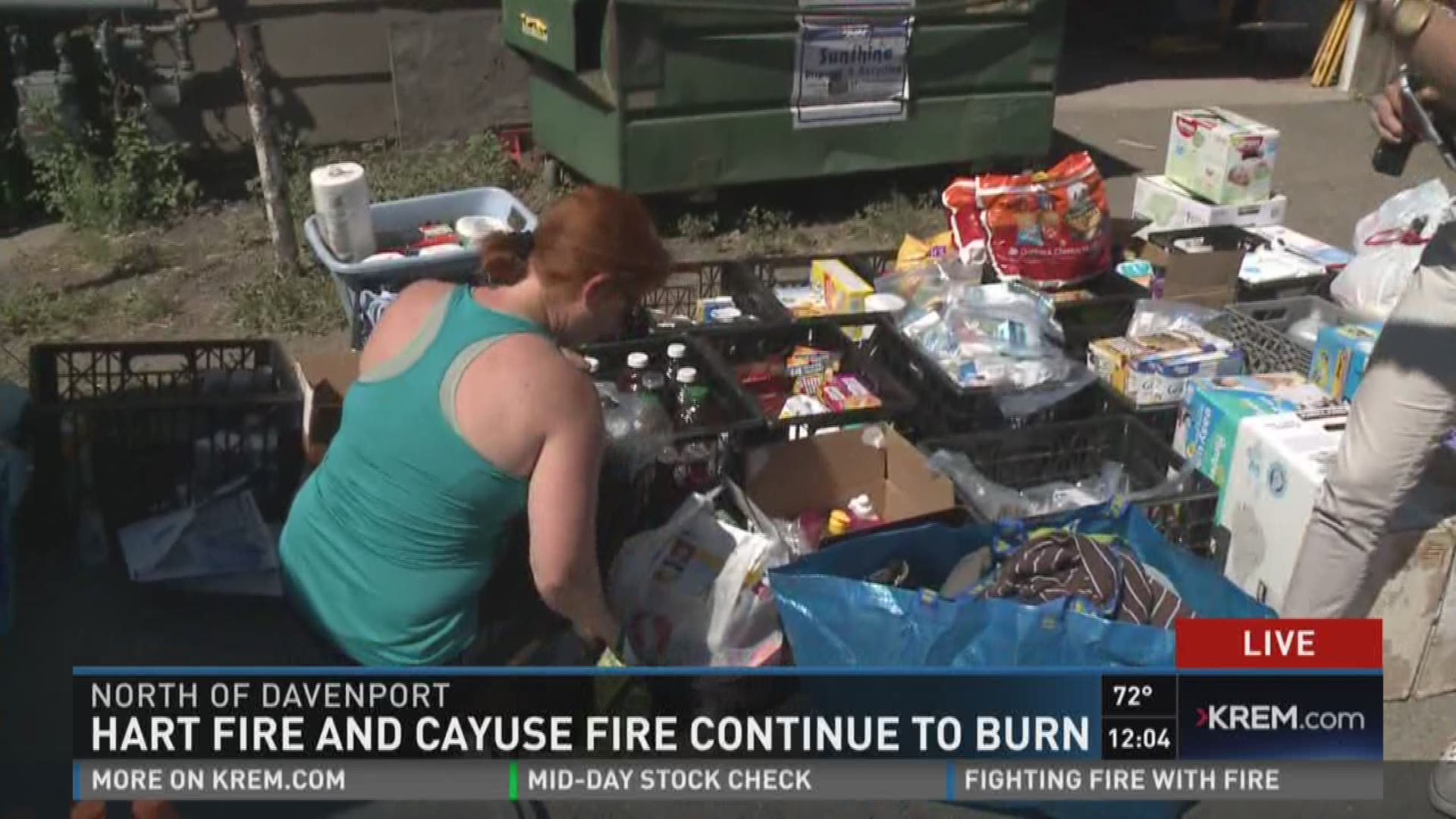 Hart Fire chars 4,200 acres; Cayuse Fire burns nearly 12K | krem.com