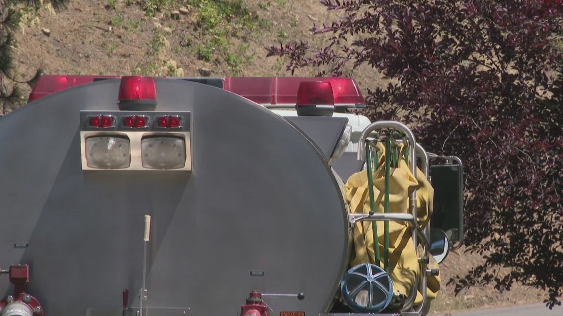 IDL crews continue fighting wildfire on Canfield Mountain in Coeur d ...