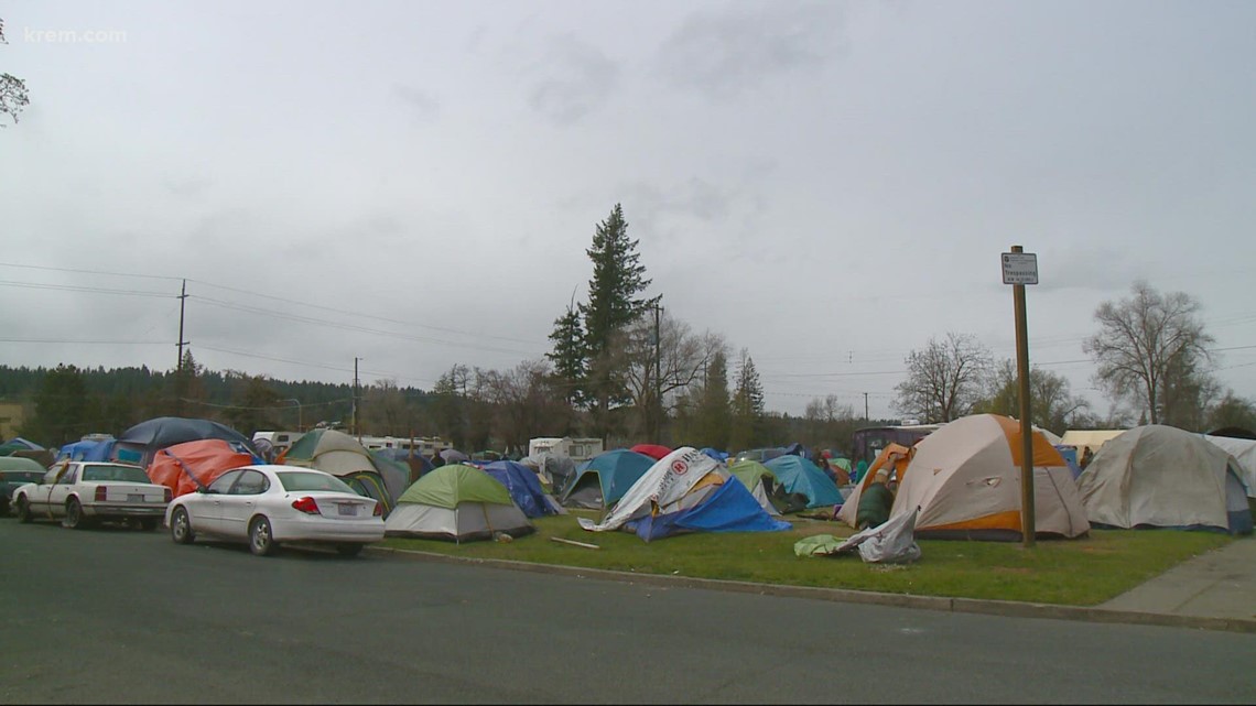 City of Spokane gives WSDOT deadline to clear homeless camp near I-90 ...