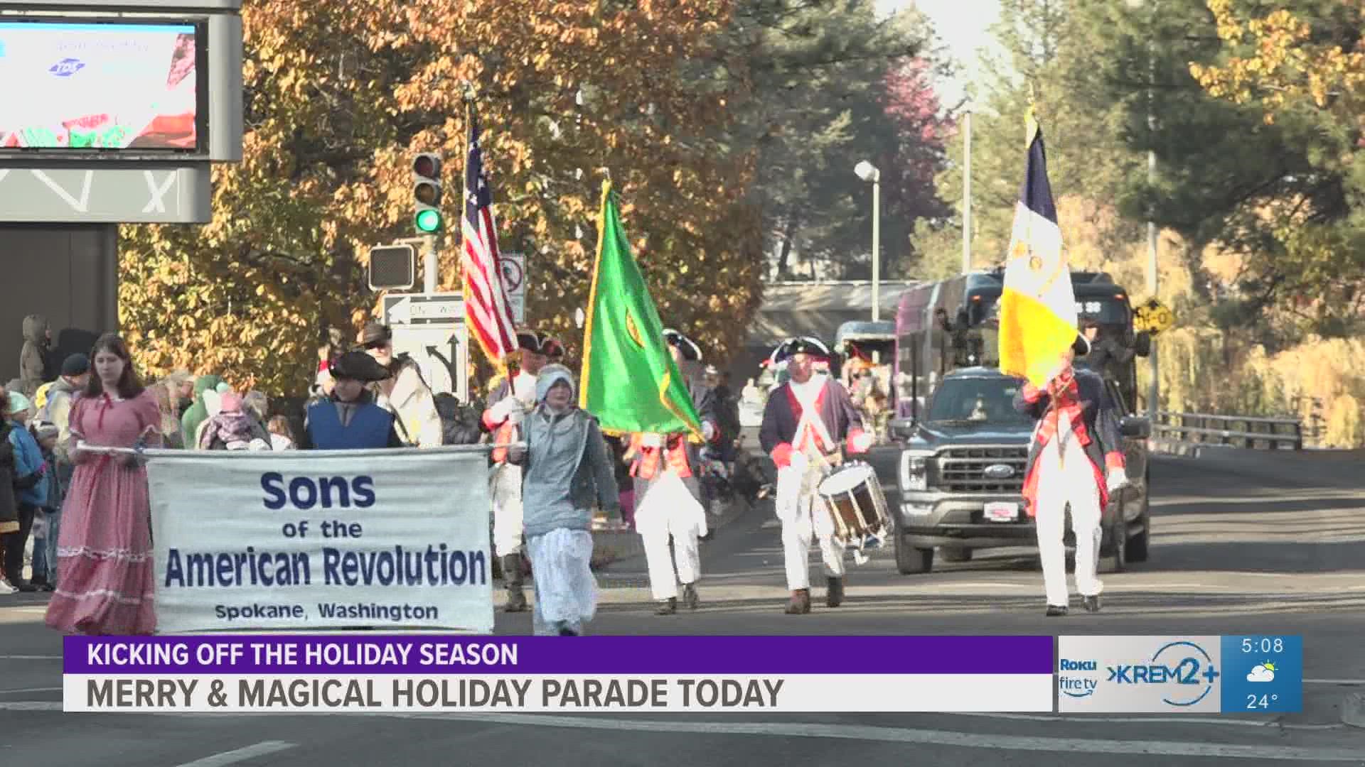 Merry & Magical holiday parade retuned to downtown Spokane | krem.com