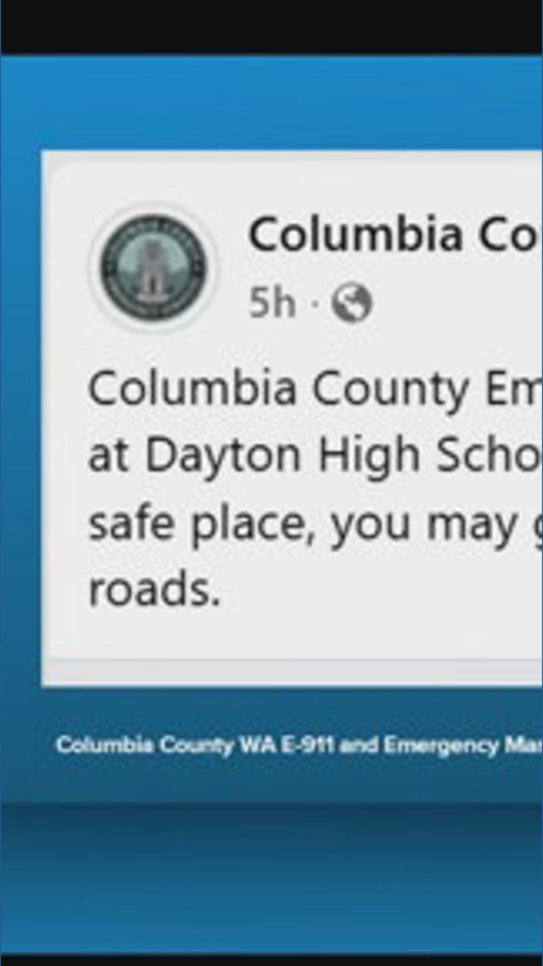 Red Cross opens emergency evacuation shelter due to flooding in ...