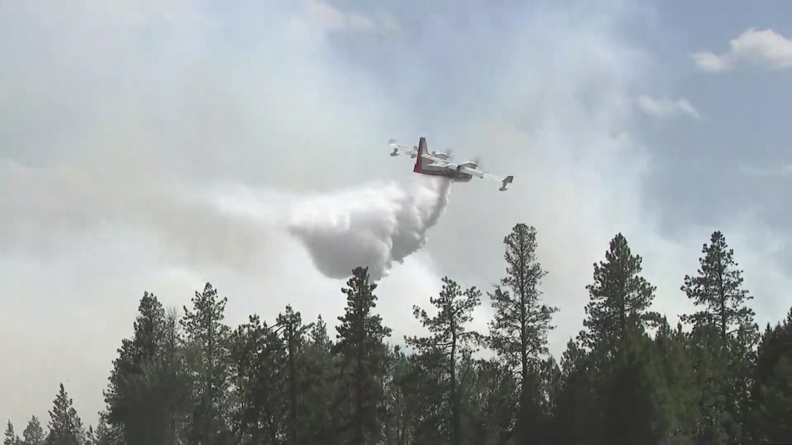 Evacuations downgraded to Level 2 for Grove Fire | krem.com