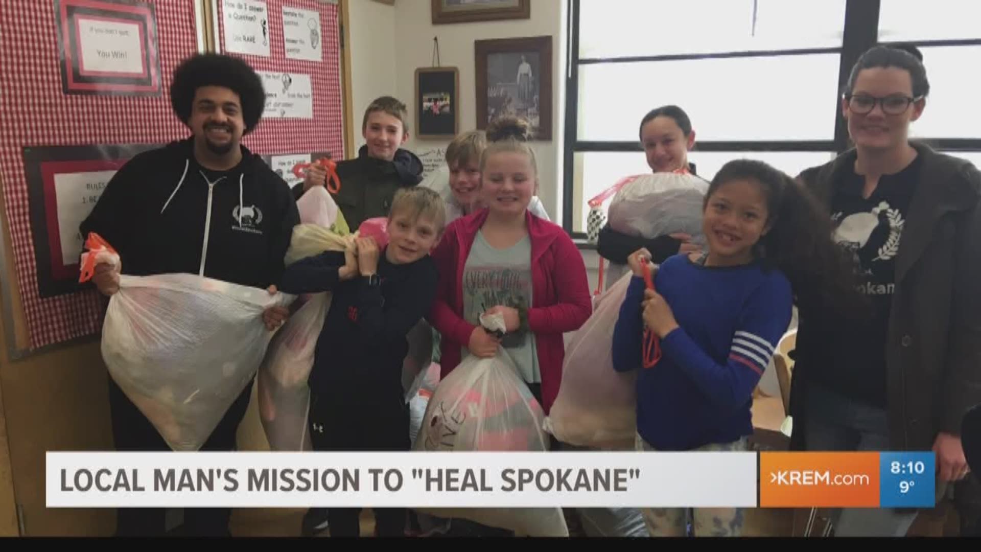 Spokane man finds healing through helping others | krem.com