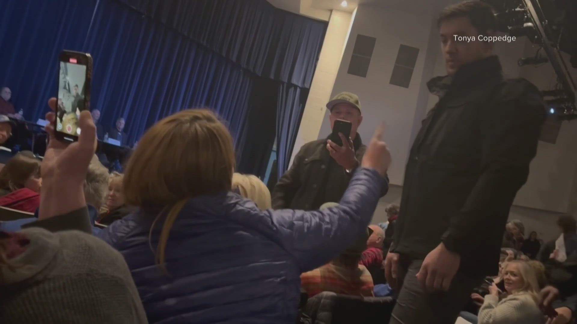 Witnesses react to lawsuit over Coeur d'Alene town hall where woman was ...