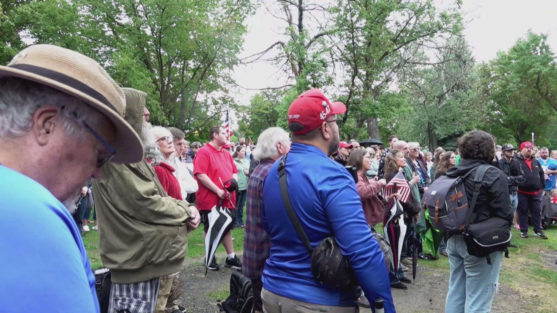 North Spokane rally honors Charlie Kirk's legacy and message | krem.com