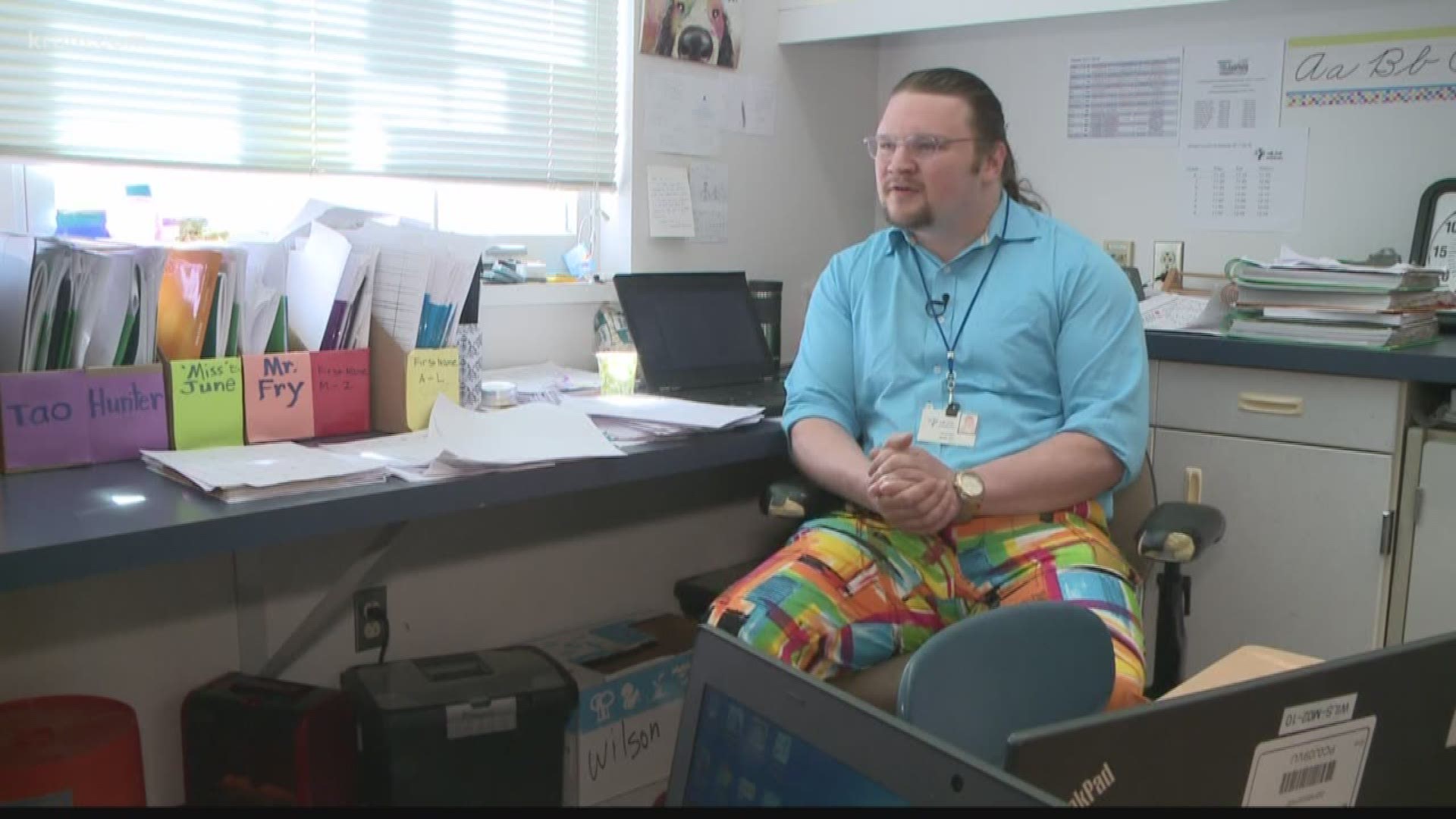 How one special ed. teacher started a wild outfit trend to support ...