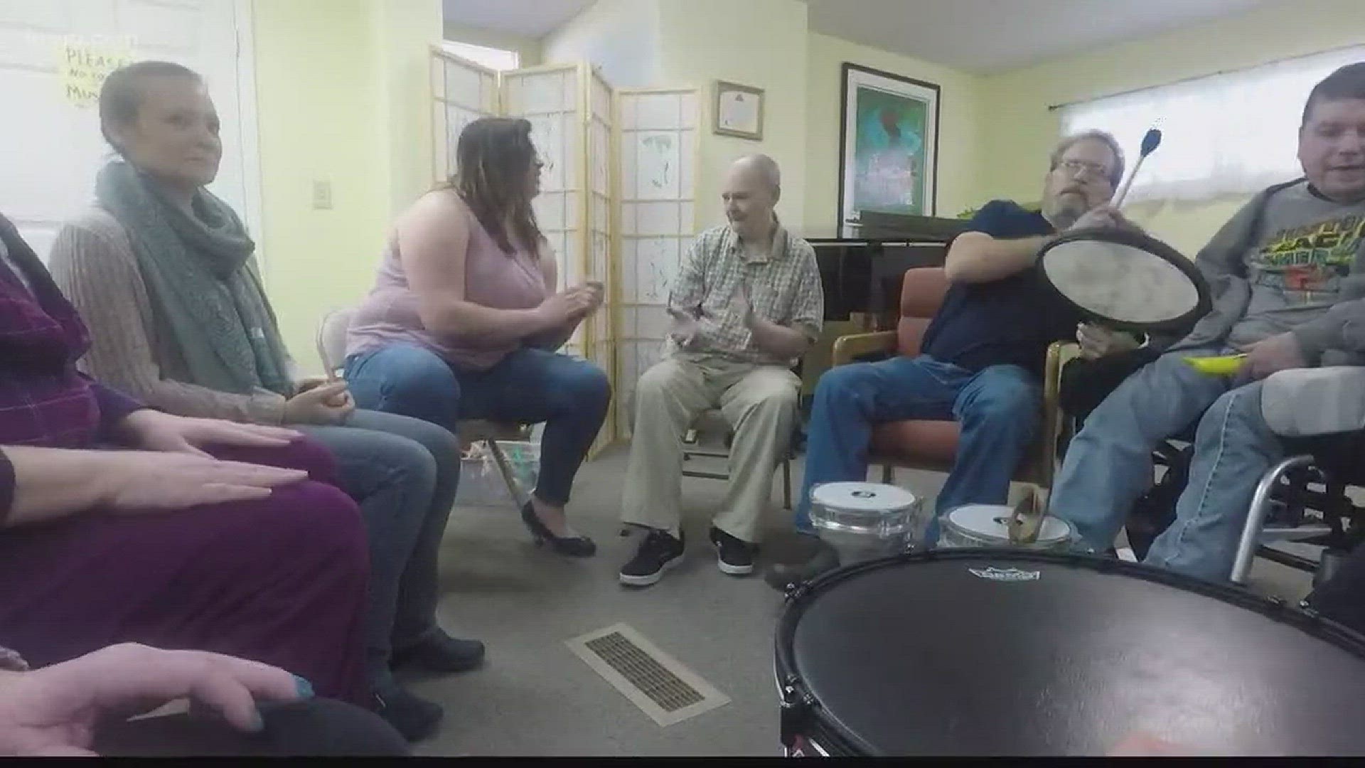 Music therapy helps adults with disabilities | krem.com