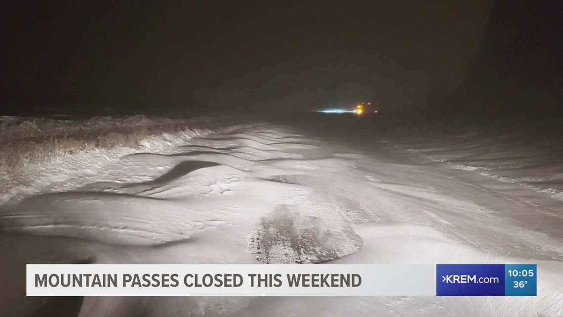 WSDOT explains why passes may not open until Sunday | krem.com