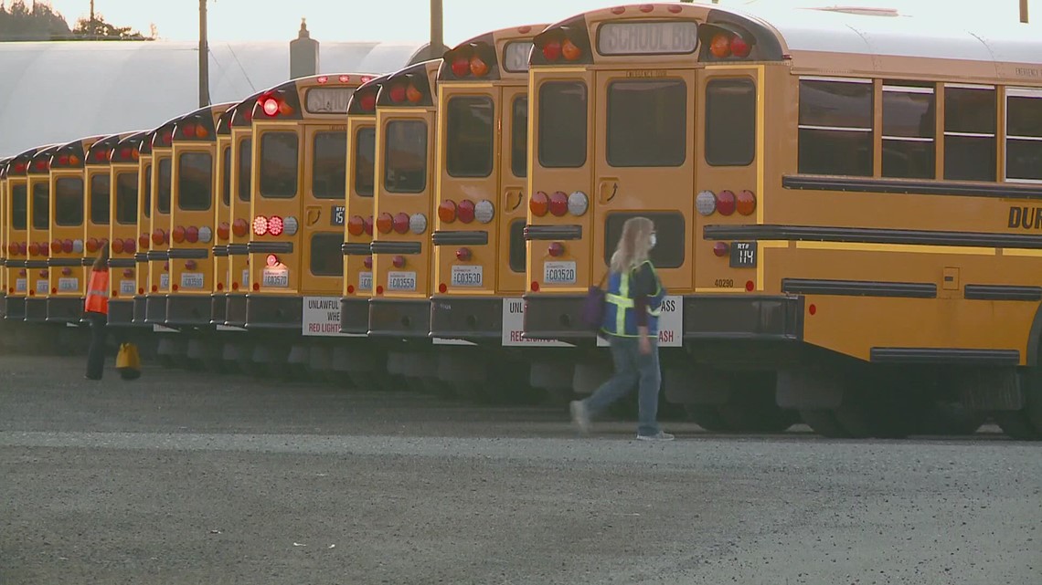 Spokane Public Schools parts ways with Durham buses | krem.com