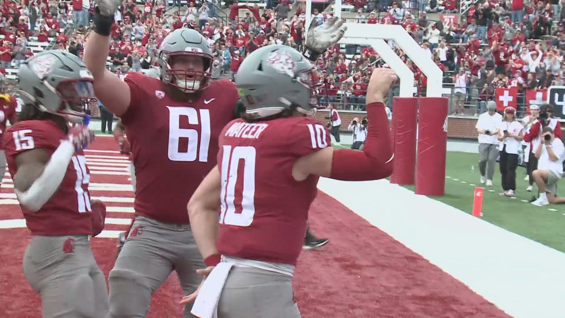 Washington State University quarterback John Mateer enters transfer ...