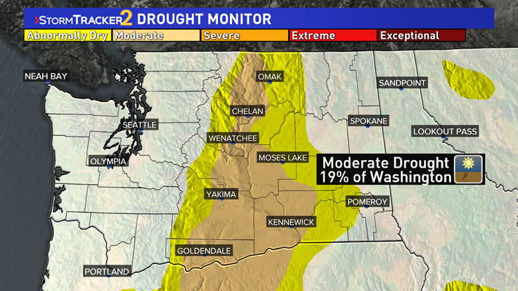 March outlook: Drought developing in Washington | krem.com