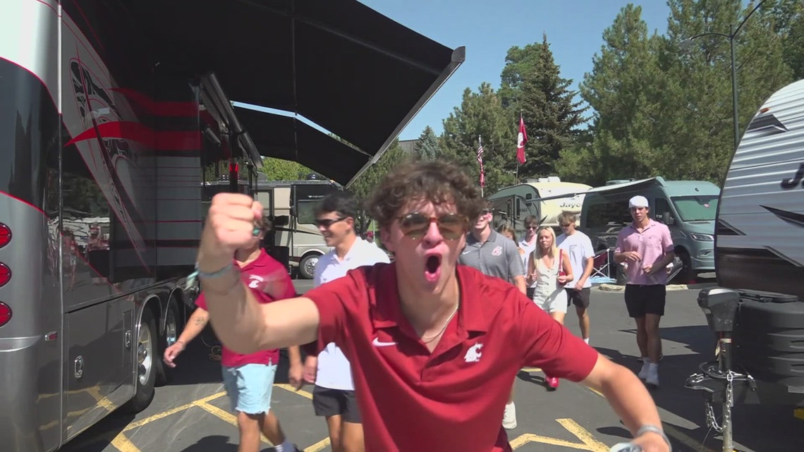 WSU fans gather in Pullman for season opener | krem.com