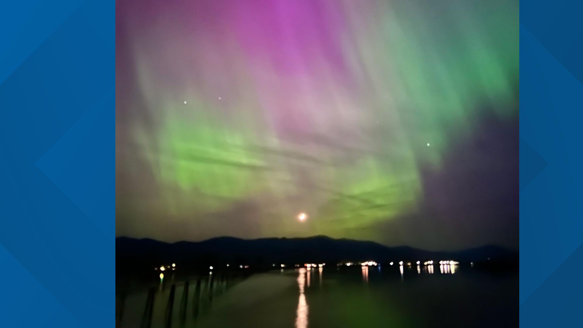 Northern Lights viewer photos around the Inland Northwest | krem.com