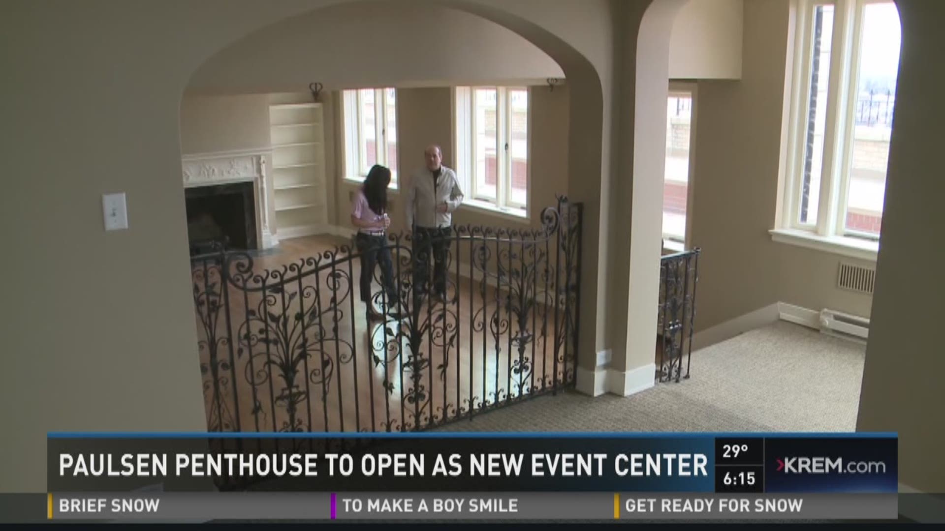 Historic Spokane penthouse to open as events center | krem.com