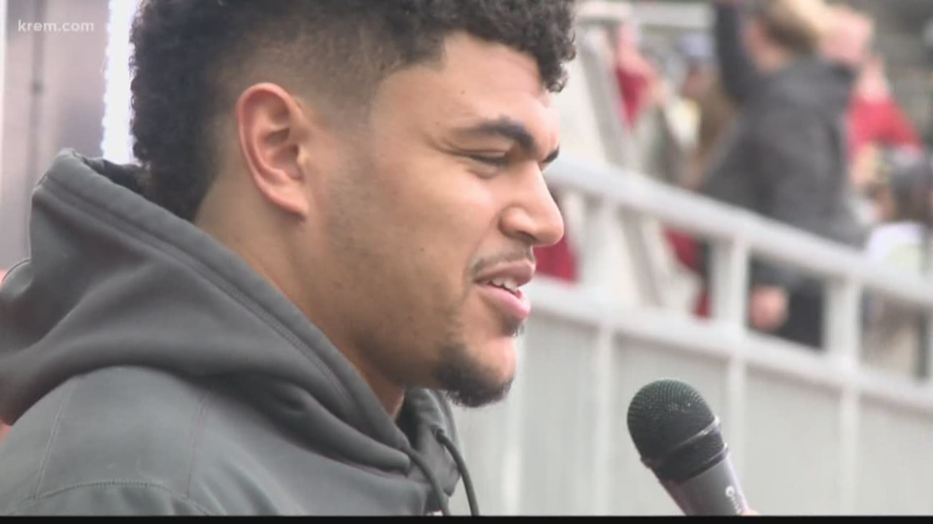 Andre Dillard prepares for NFL Draft | krem.com