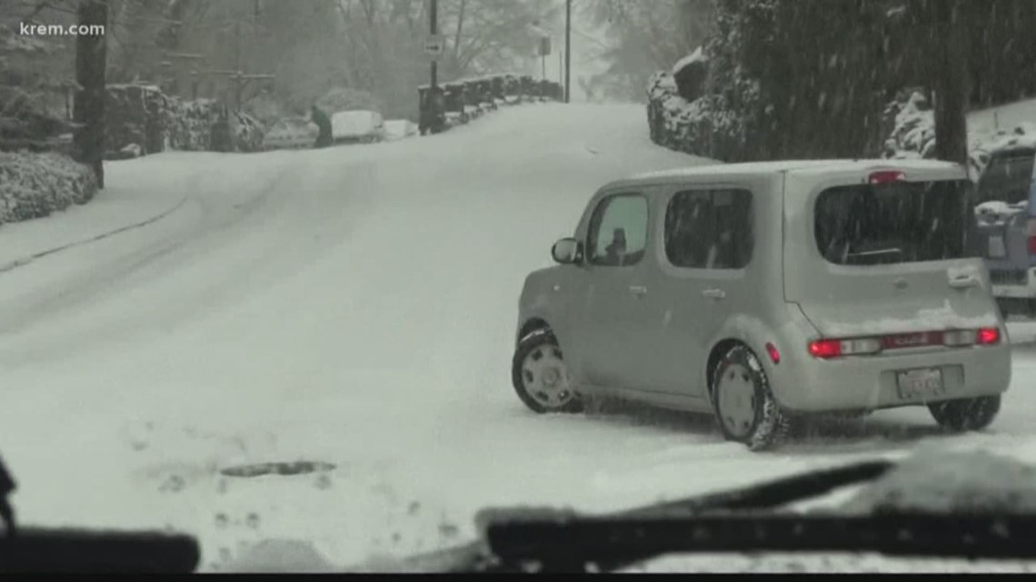 City of Spokane starts full-city plow during heavy snowfall | krem.com