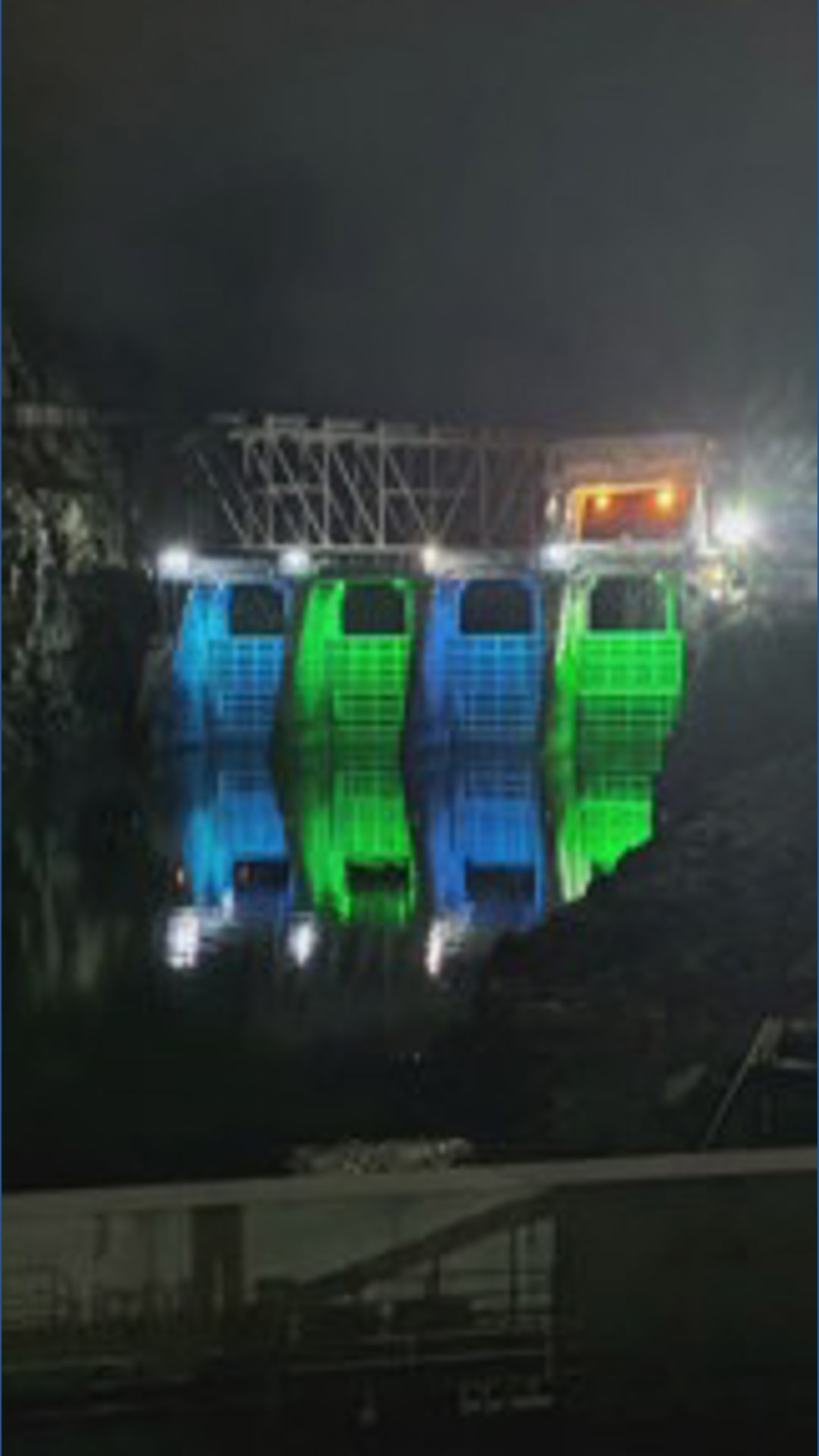 Box Canyon Dam in Pend Oreille County shows off Seahawks pride | krem.com