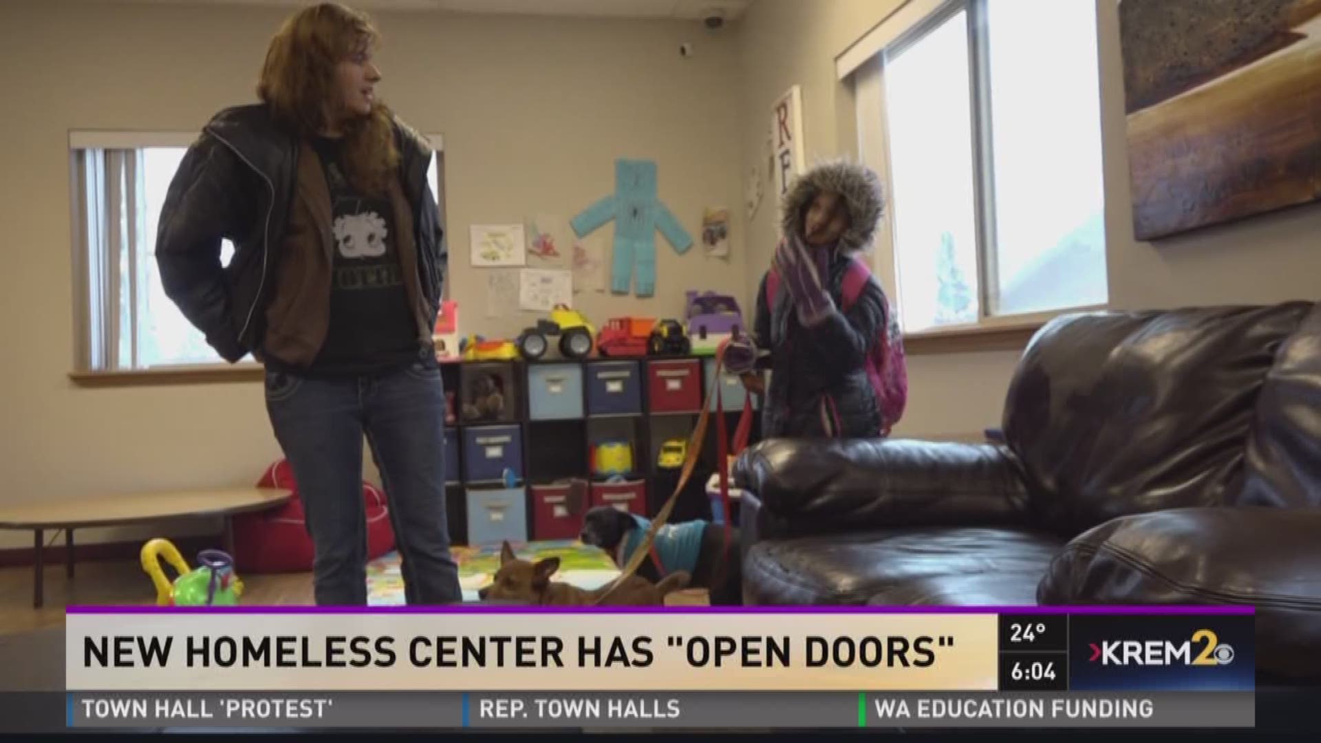 Open Doors Family Center keeps homeless families together | krem.com