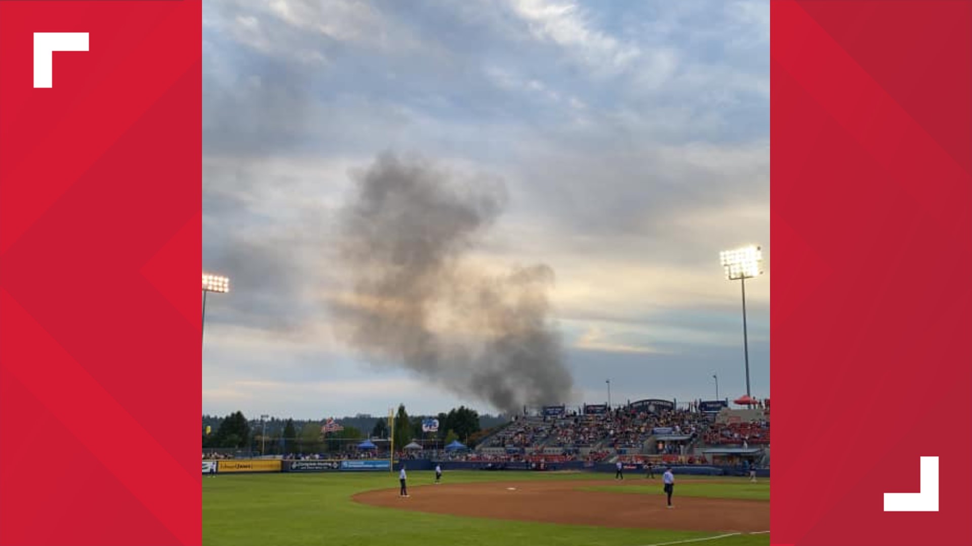 Brush fire near Avista Stadium | krem.com