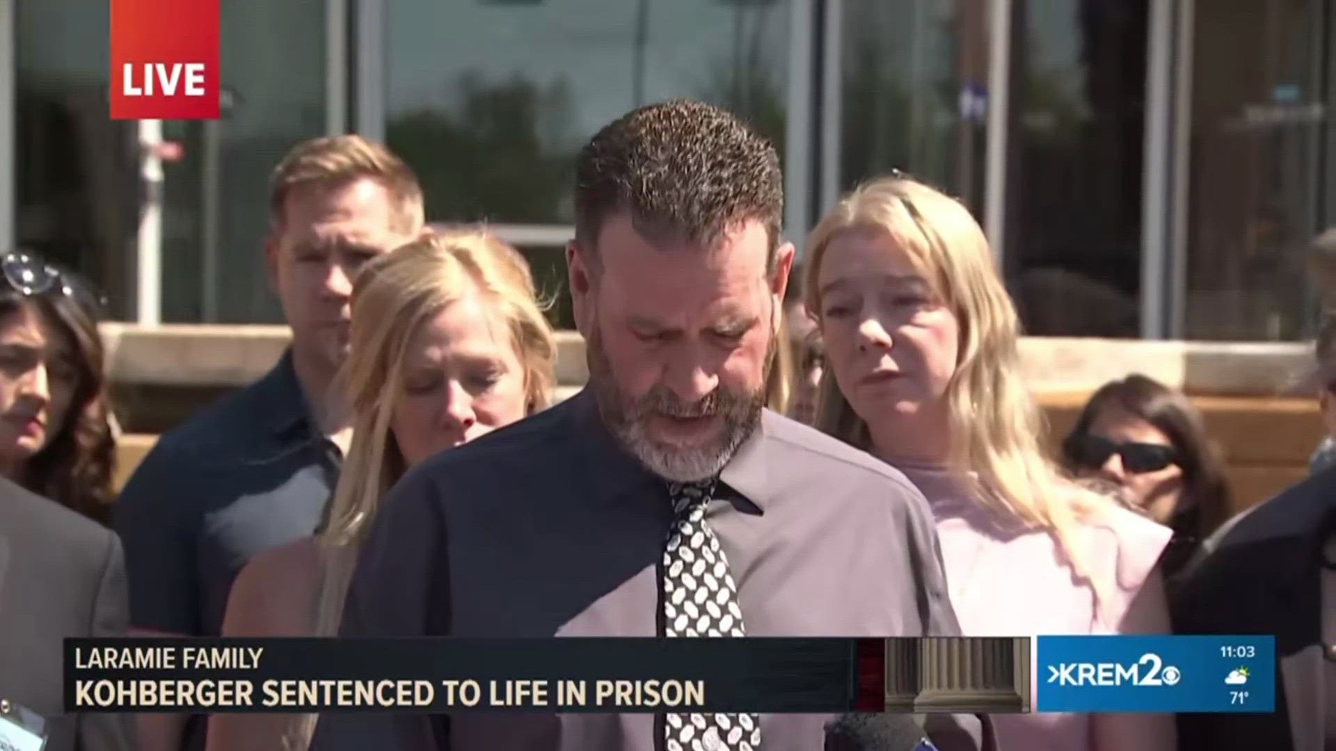 Mogen family speaks following Bryan Kohberger being sentenced to four ...