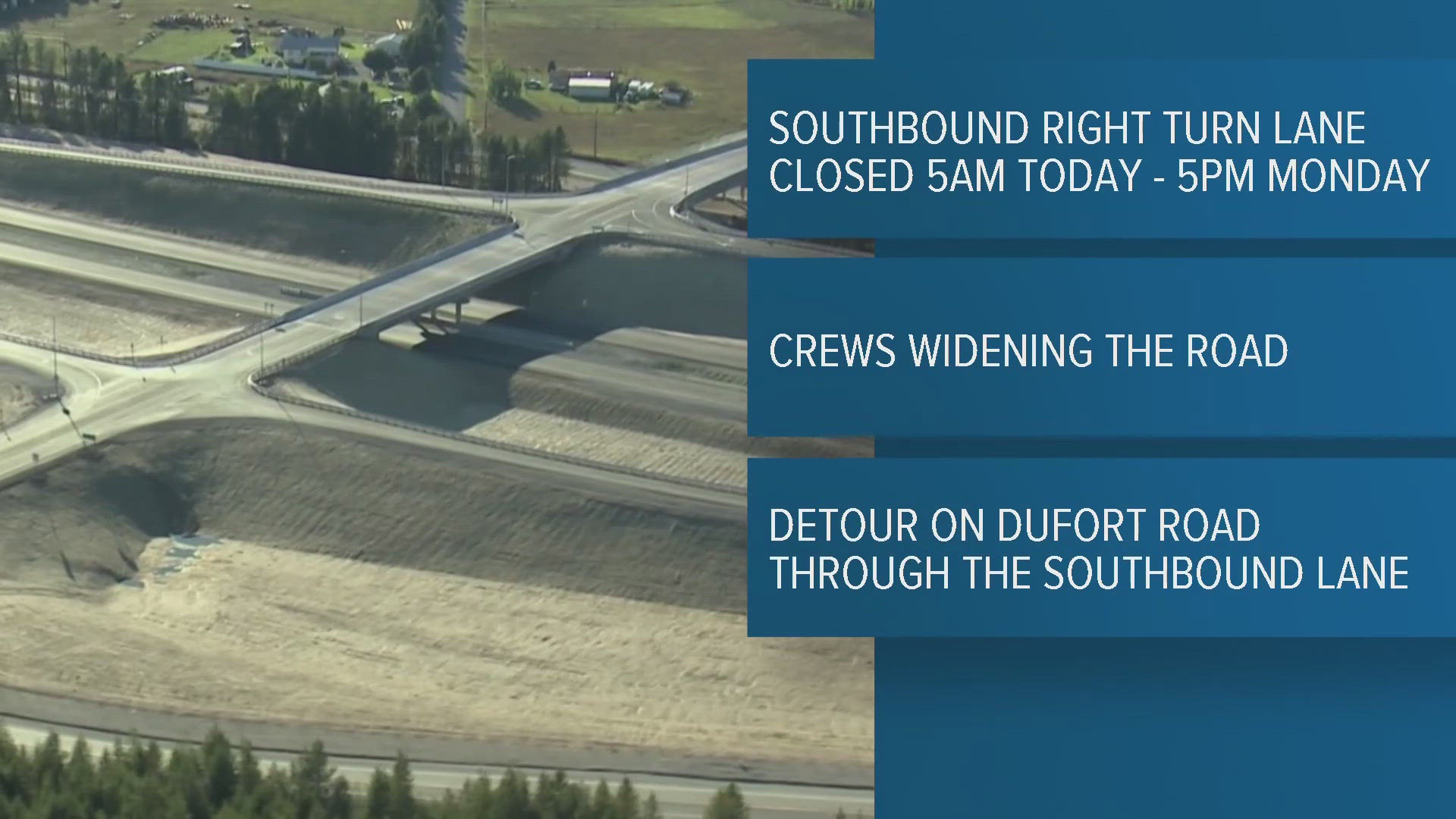 Traffic Alert: ITD closing turn lane on Highway 95 | krem.com