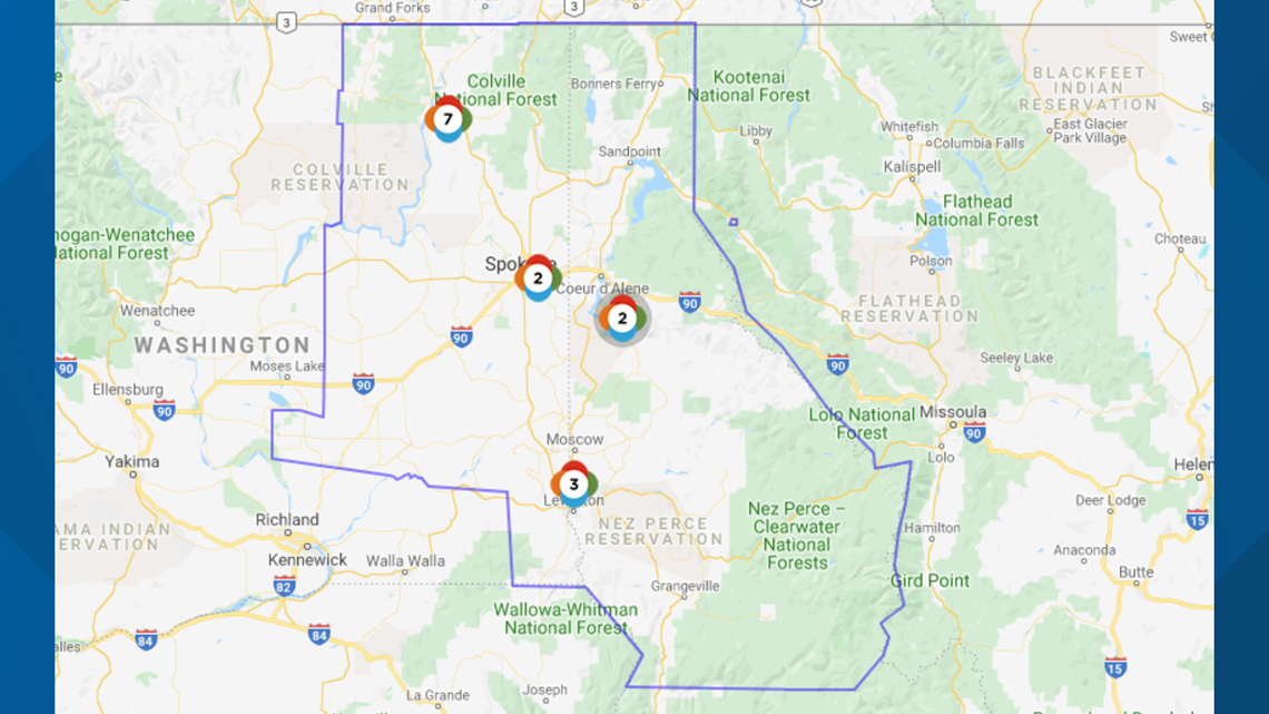 Power restored to most customers in Spokane, N. Idaho after storm ...