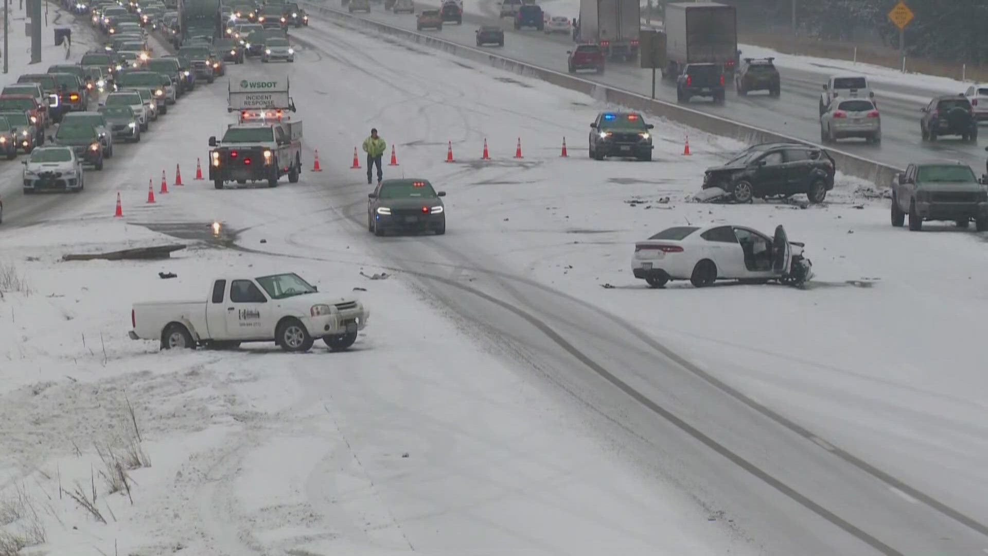 Good Samaritan killed in multi-vehicle crash on I-90 in Spokane Valley ...