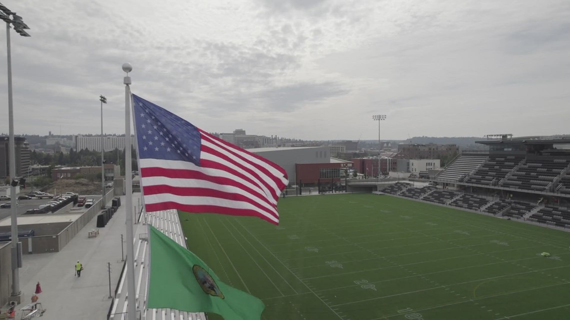 KREM 2 provides tour of ONE Spokane Stadium before ceremony | krem.com