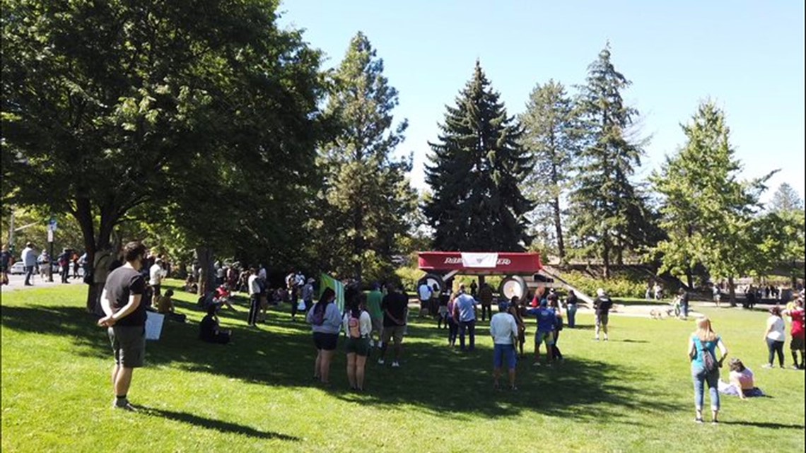 Biggest Takeaways: Protesters march in downtown Spokane for Jacob Blake ...