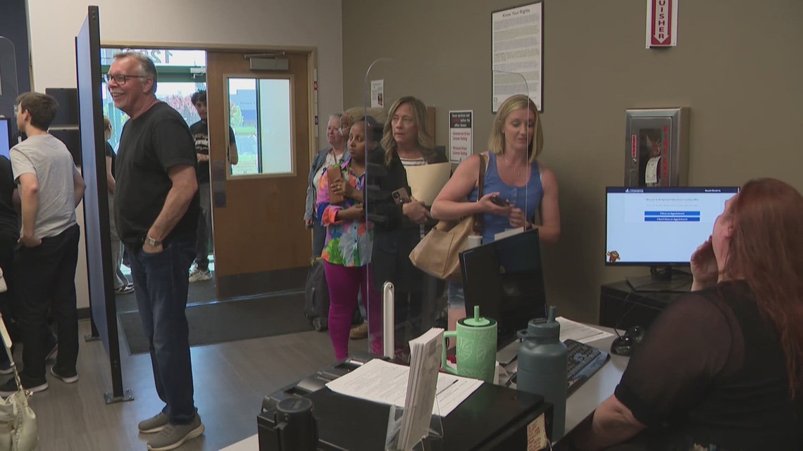 Spokane Valley DOL sees long wait times as Real ID deadline looms ...