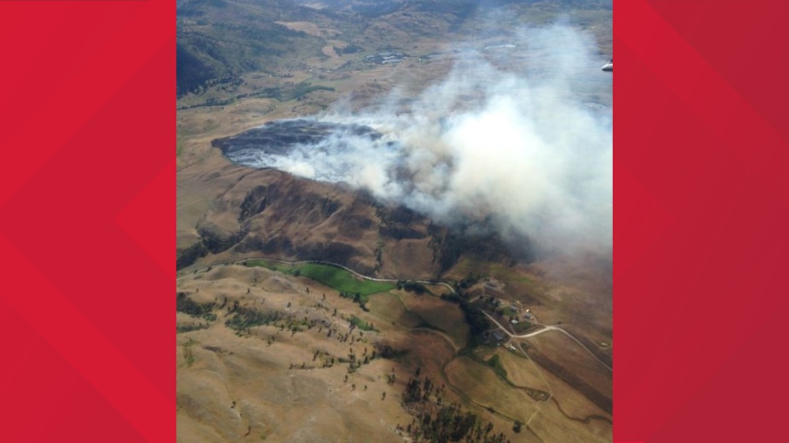South Pine fire burning near Tonasket 95 percent contained | krem.com