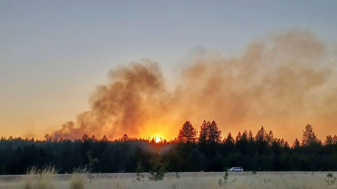Hazard Hill Fire burning near Mead prompts evacuations | krem.com