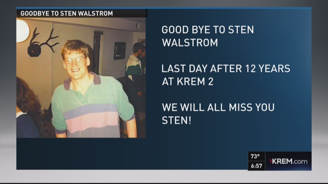 Sten Walstrom's last day at KREM 2 | krem.com