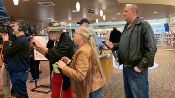 Giant children's book from Colbert arrives in Coeur d'Alene | krem.com