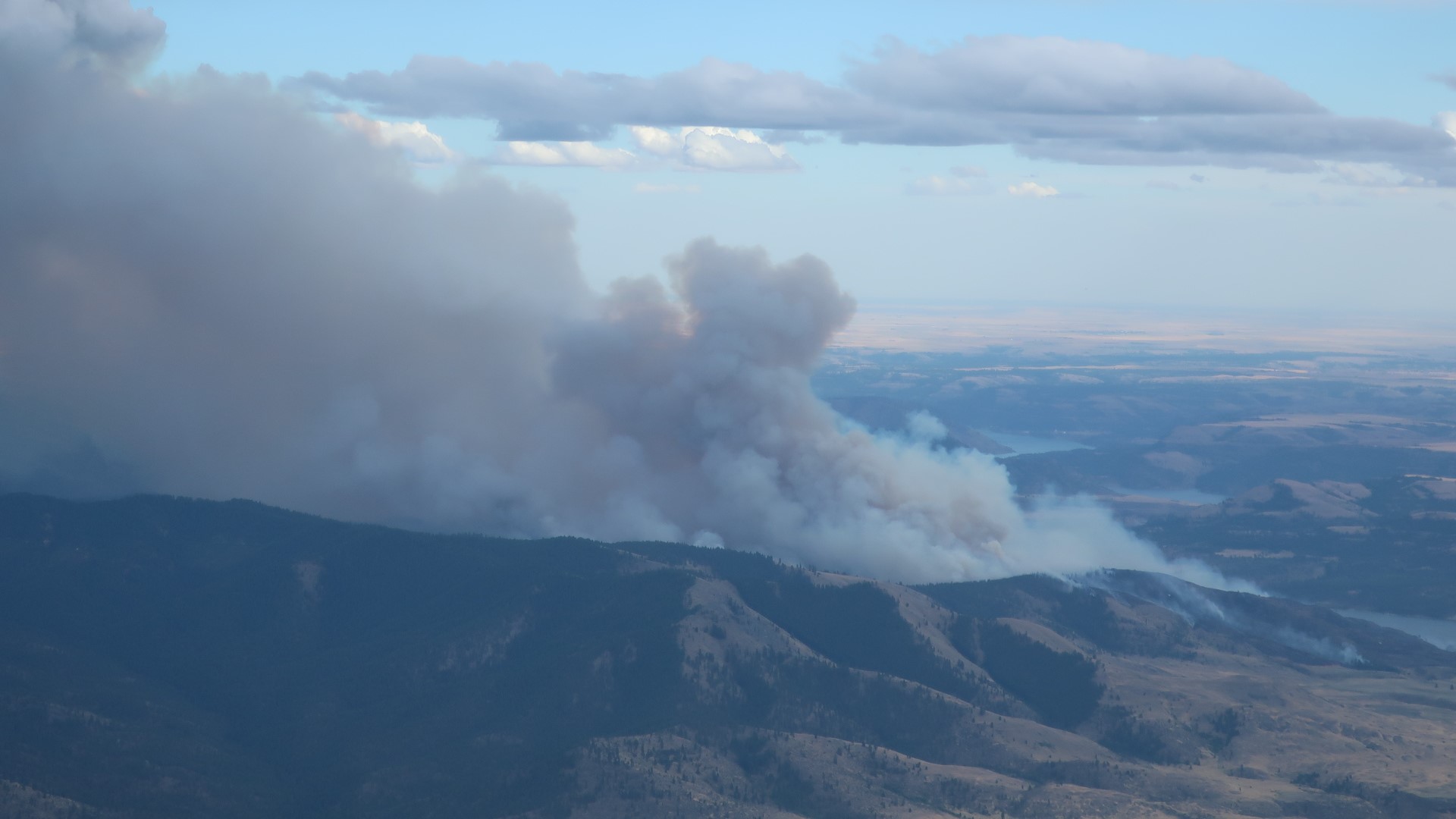 Williams Flats Fire on Colville Reservation still burning, but fully ...