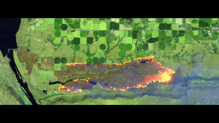 Grant County wildfire 85 percent contained, cause under investigation ...