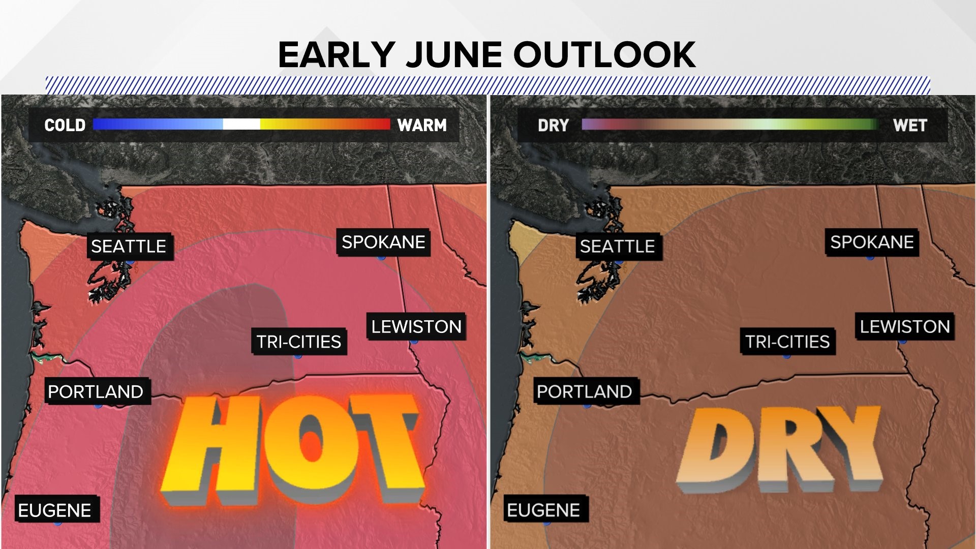 Spokane weather: June to start hot with 90-degree temps | krem.com