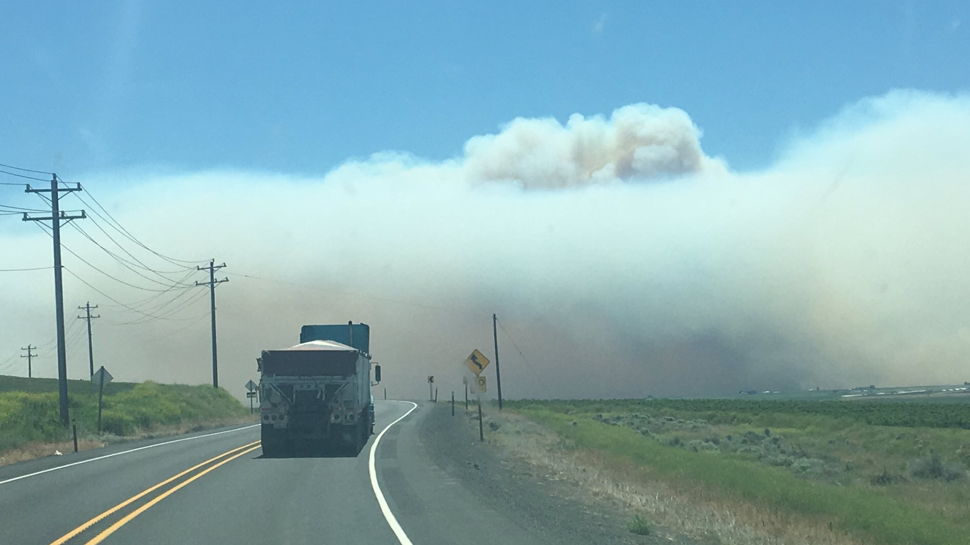 Grant County wildfire 85 percent contained, cause under investigation ...