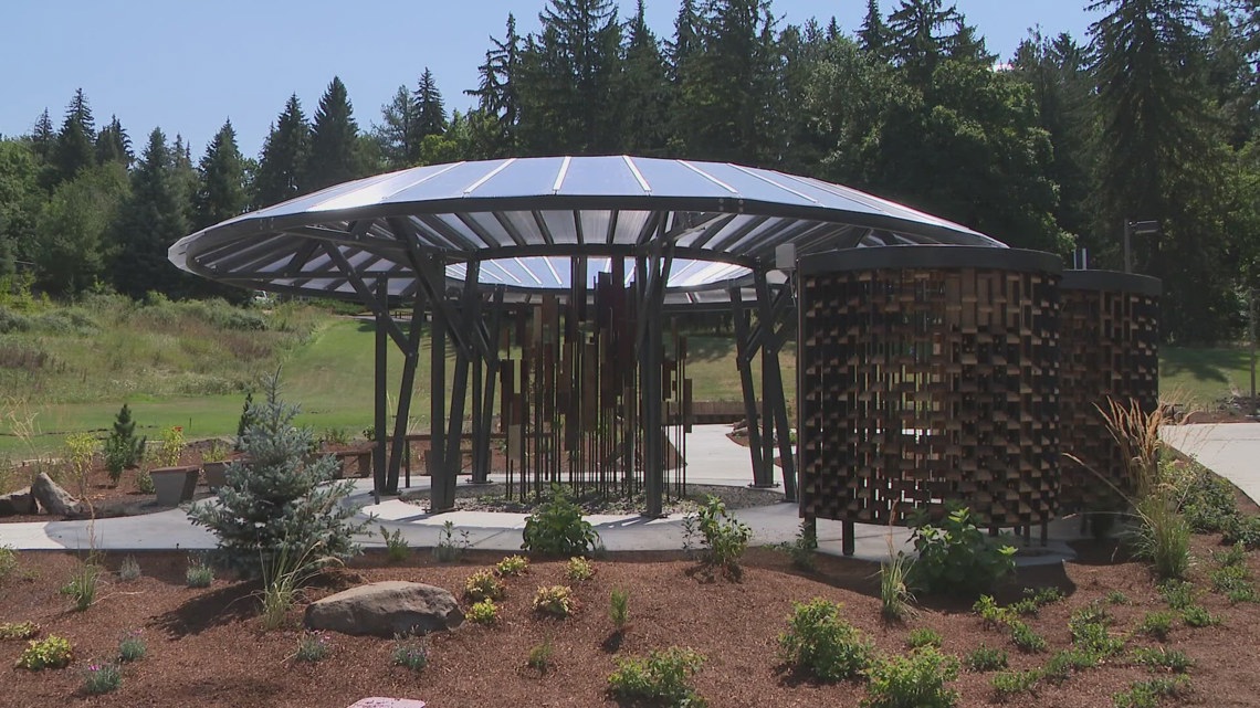 Dedication ceremony for Vandal Healing Garden held | krem.com