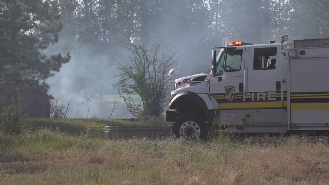 Cheney resident taking prevention measures after 2-acre brush fire ...