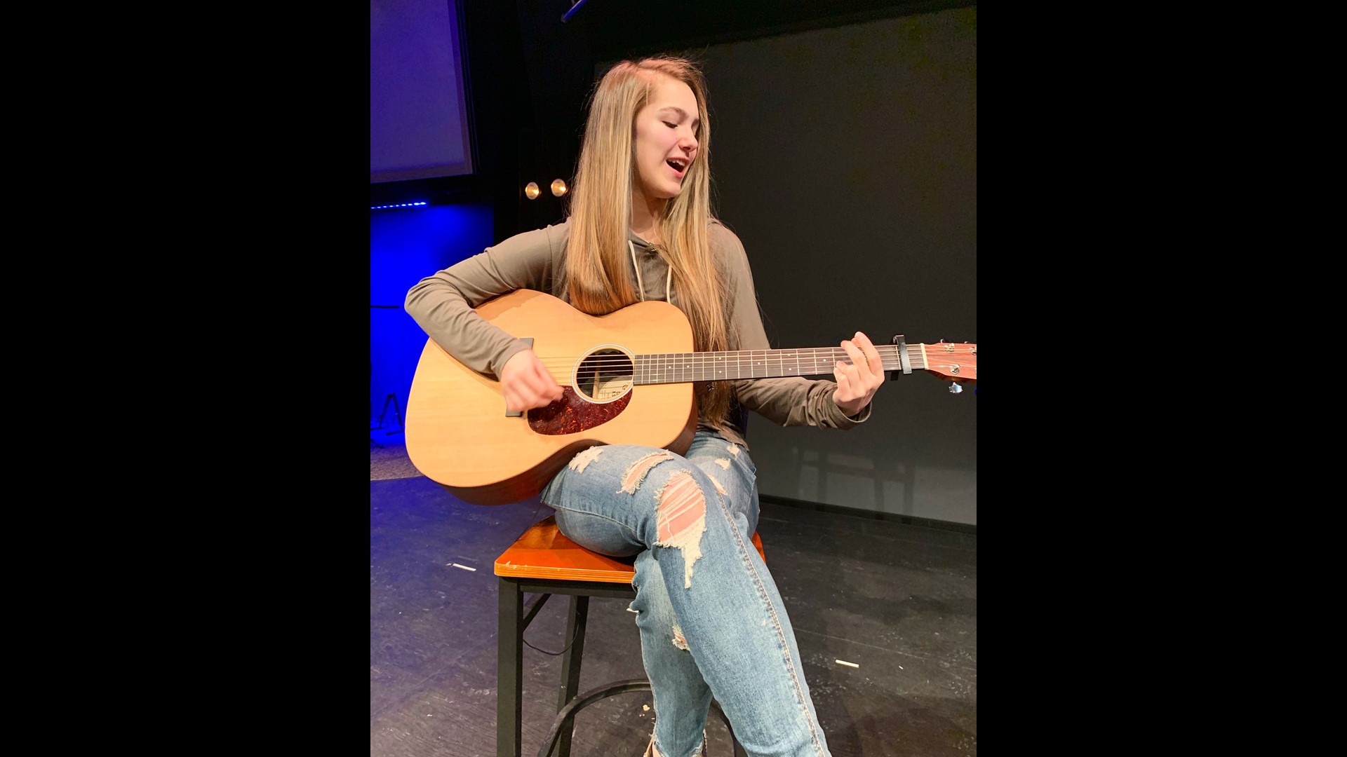 Photos: Spokane Valley teen honors Sam Strahan with music video | krem.com